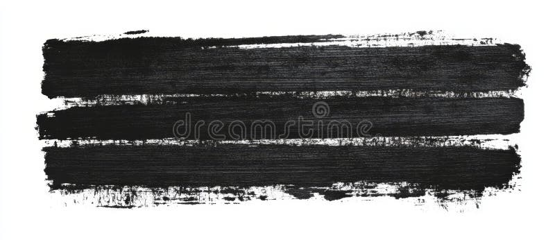 Using Black Paint Roll, Create Text Backgrounds for Posters, Print ...