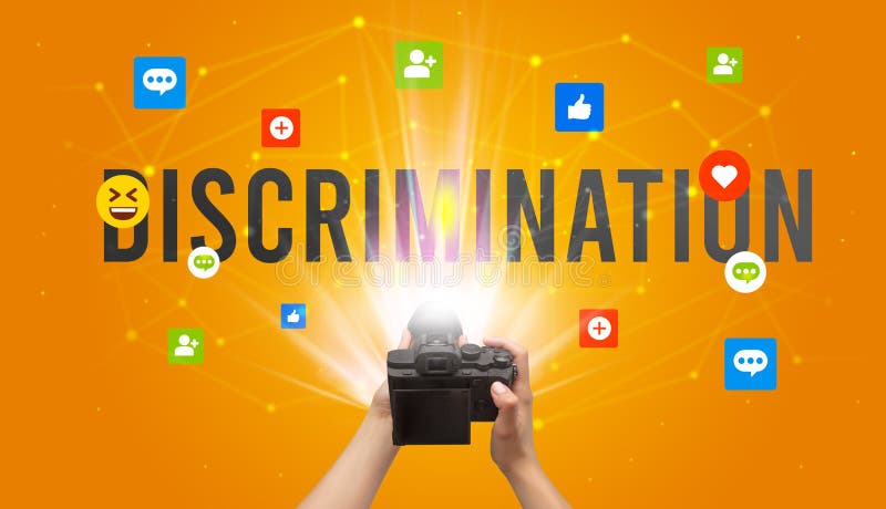 Using Camera To Capture Social Media Content Stock Illustration ...