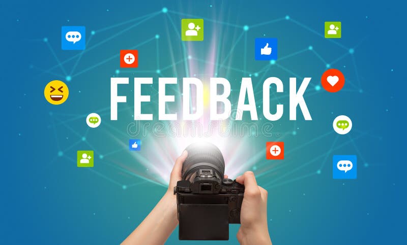 Using Camera To Capture Social Media Content Stock Image - Image of ...