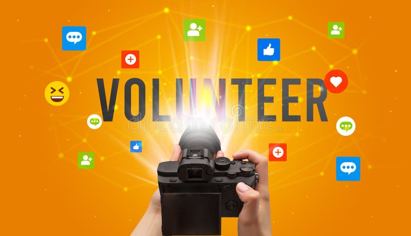 Using Camera To Capture Social Media Content Stock Image - Image of ...