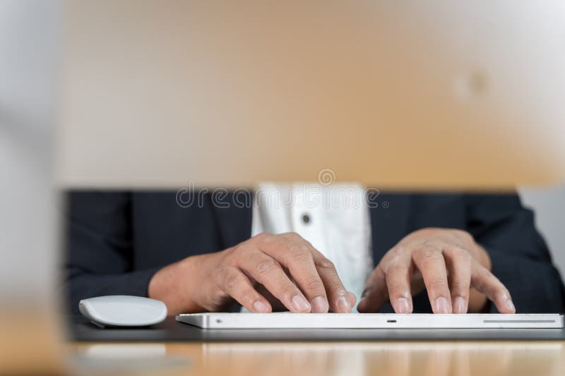 Keyboard of laptop stock photo. Image of cellphone, monitor - 127406532