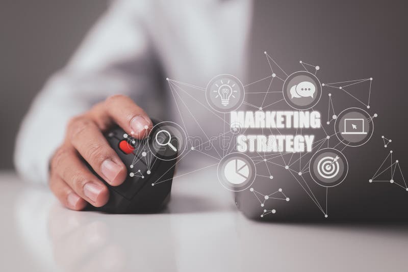 Using Computer Keyboard and Mouse, Create a Marketing Strategy Stock ...