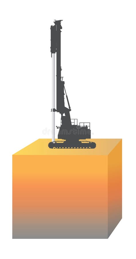Piling Machine Stock Illustrations – 118 Piling Machine Stock ...