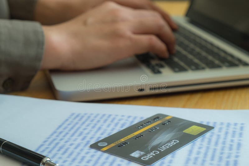 Using Credit Cards for Online Purchases or Demanded Products Stock ...