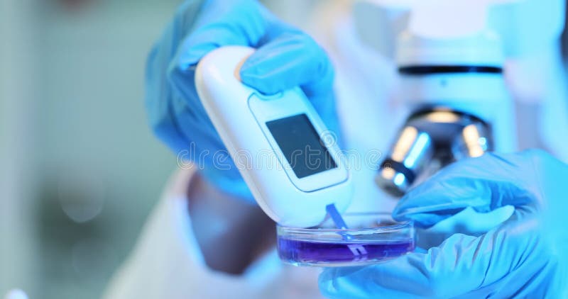 Using a Digital Tester To Measure the Specific Gravity of a Liquid ...