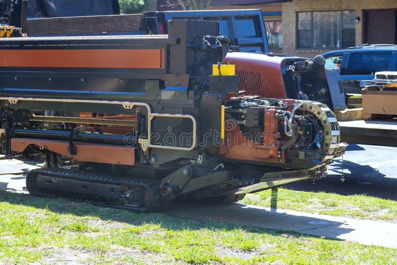 Using Drilling Machine for Installing Underground Optical Fiber Cables ...