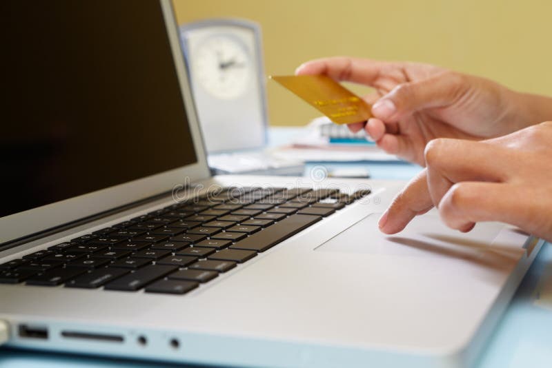 Using e-commerce stock image. Image of touch, touching - 16061379