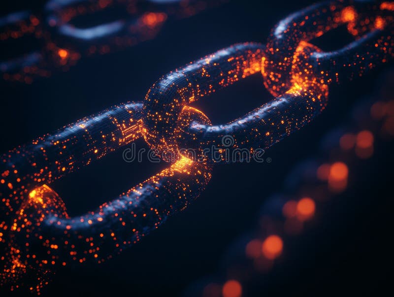 Using Encrypted Blocks Of Data Linked To Each Other In Real Time A