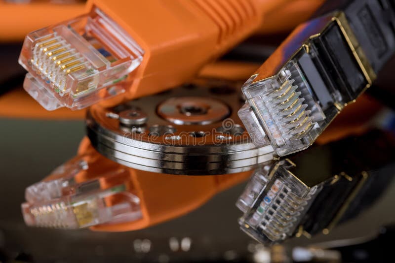 Using Ethernet Cables Connected To Internet, Digital Backup Files are ...