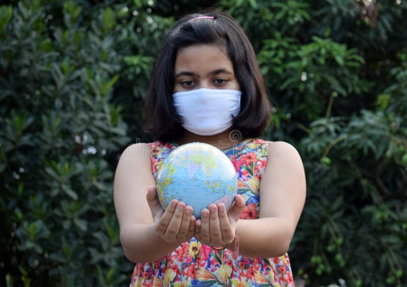 Corona Free World stock image. Image of cleanse, child - 227843705