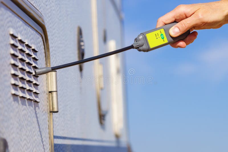 Using Gas Detector in Camper Vehicle Stock Photo - Image of checking ... Using Gas Detector in Camper Vehicle Stock Photo - Image of checking ...