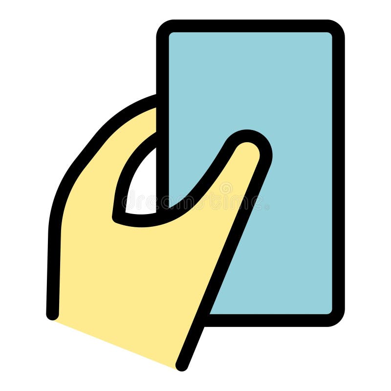 Using Handphone Icon Vector Flat Stock Vector - Illustration of ...