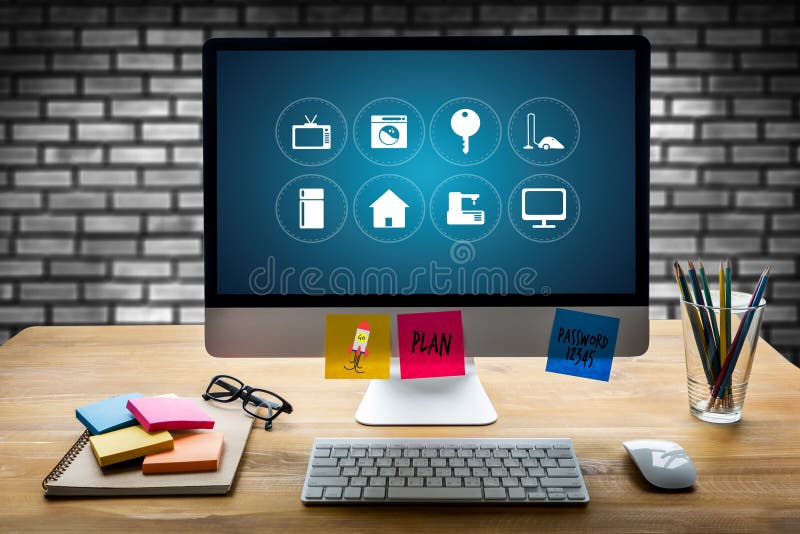 Using Innovative Technologies Computer System Innovation Digita Stock ...