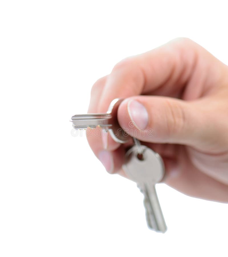 Using key stock photo. Image of secure, estate, lock - 26349636