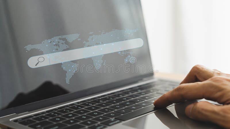 Using Laptop or Computer Online for Data and Information Searching Via ...