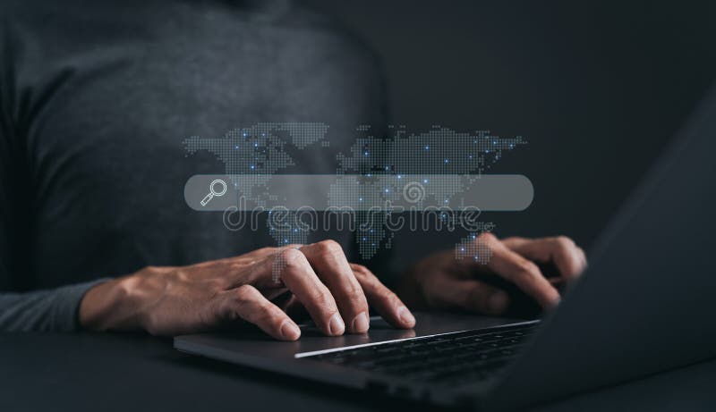 Using Laptop or Computer Online for Data and Information Searching Via ...