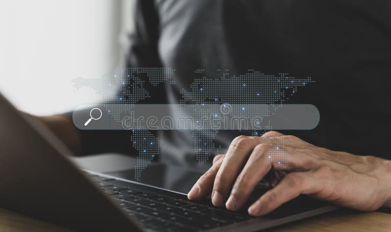 Using Laptop or Computer Online for Data and Information Searching Via ...