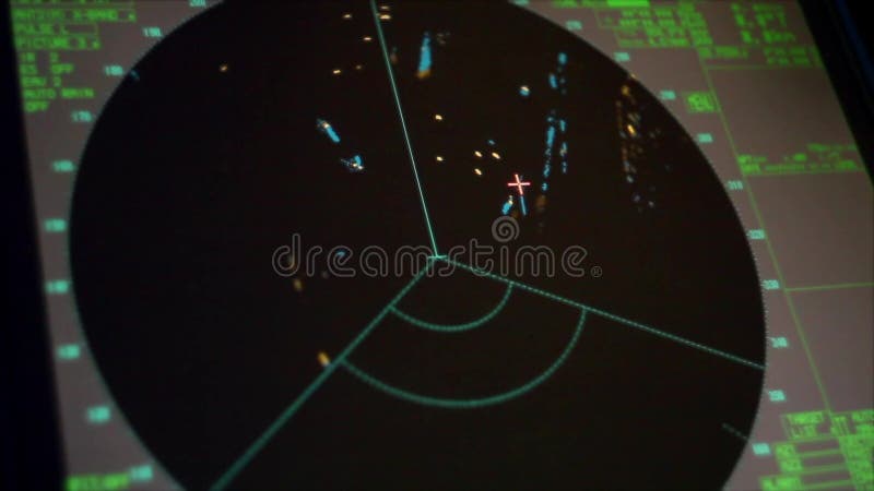 Using Marine Radar and ARPA System Stock Video - Video of maritime ...