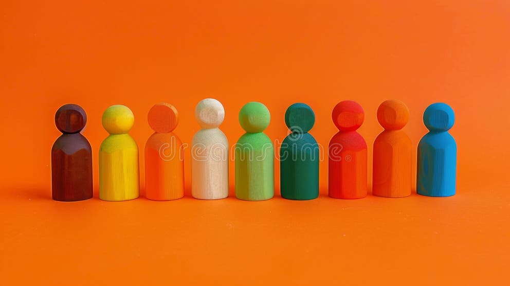 Using Marketing and Segmentation, Vibrant Human Figures with Diverse ...