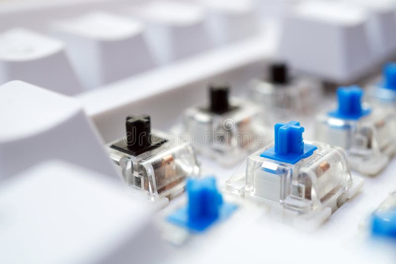 Using Mechanical Keyboard Switches with Different Colors on One ...