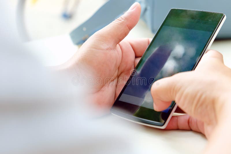 Using mobile devices stock image. Image of females, information - 87784041