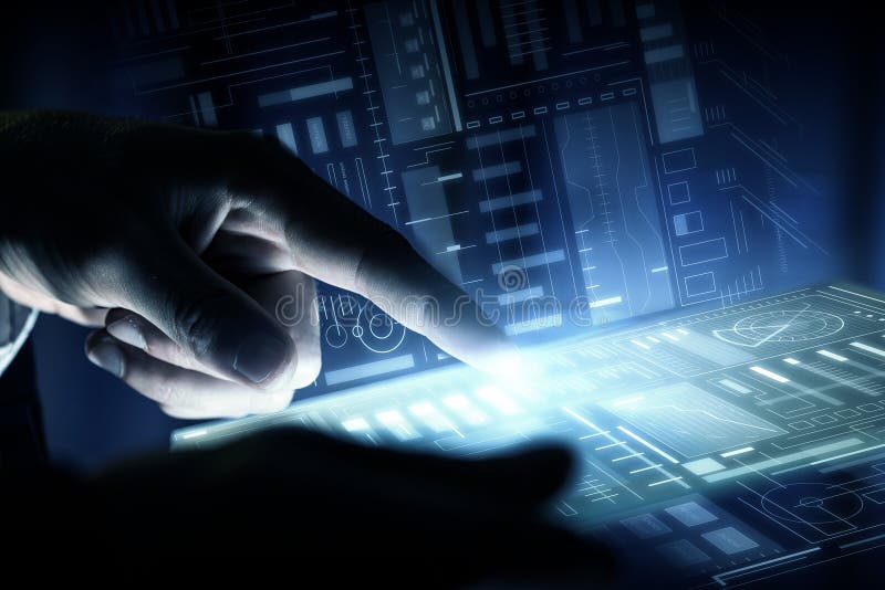 Using modern technologies stock photo. Image of control - 63853518