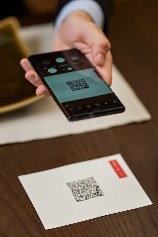 Using Personal Devices for Getting Access To Restaurant Menu Stock ...