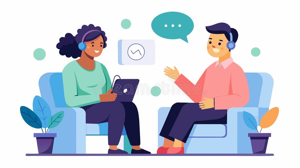 Listening To Client Stock Illustrations – 213 Listening To Client Stock ...