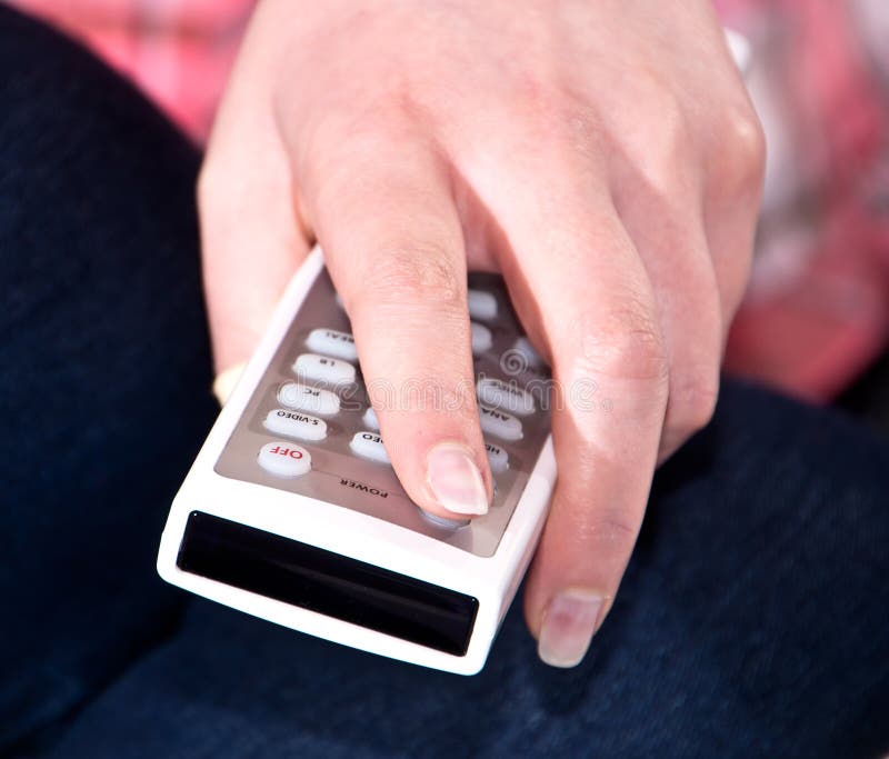 Using a remote control stock image. Image of remote, control - 24499877