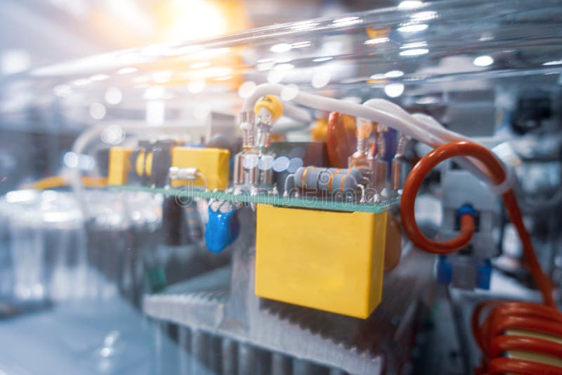 Using Resistor Assembly of Electronic Instrument Stock Photo - Image of ...