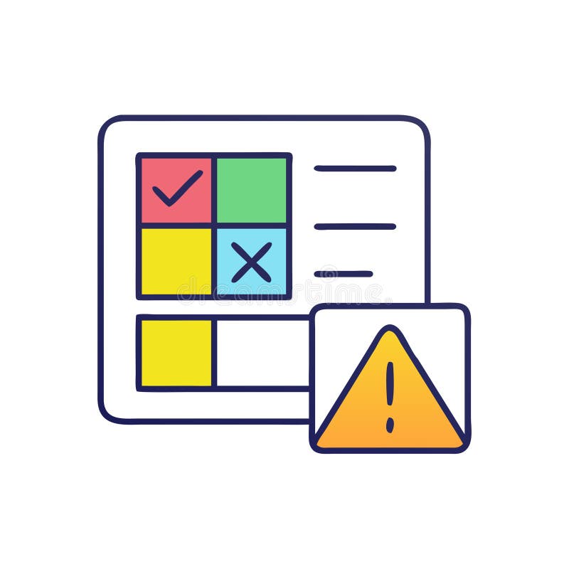 Using Risk Assessment Matrices for Evaluation Stock Vector ...