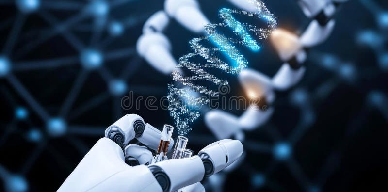 Using a Robotic Arm, a Biotech Engineer Handles Delicate Genetic ...