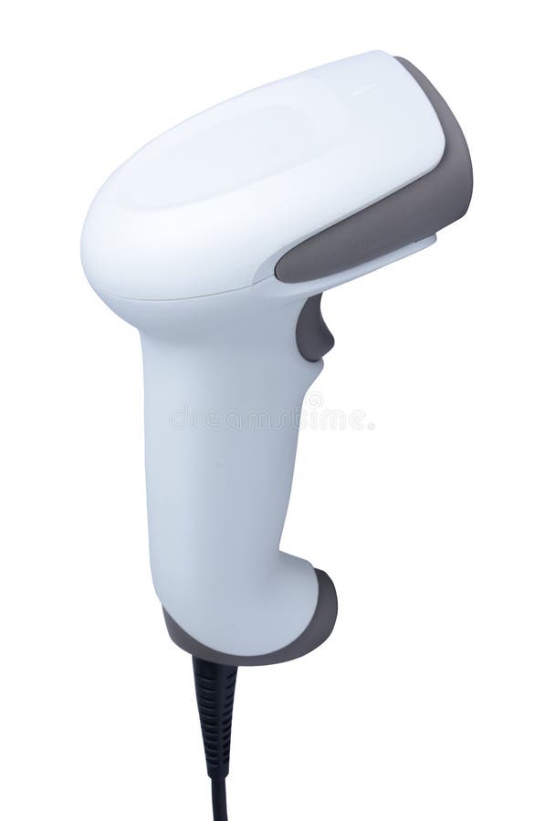 Using Scanner for Scanning Bar Code Stock Photo - Image of hand ...