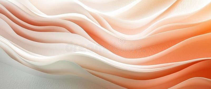 Using Soft Pink Abstract Waves, a Fluid and Harmonious Visual ...