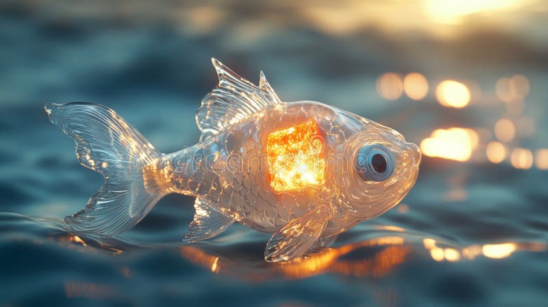 Using Solar Energy, a Robotic Fish Collects Ocean Plastic and Emits Eco ...