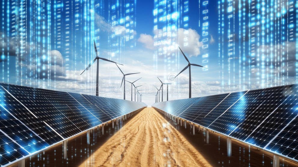 Using Solar and Wind Technology To Generate Renewable Energy in Arid ...