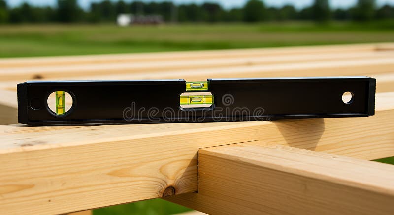 Using Spirit Level on Timber Frame Construction for Home Building ...