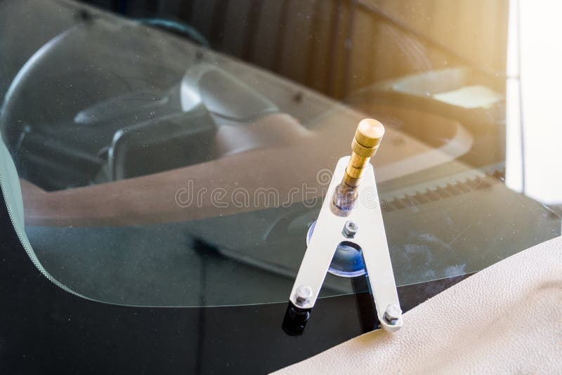 Using Tools Repairing To Fix Crack Stock Photo - Image of mend ...