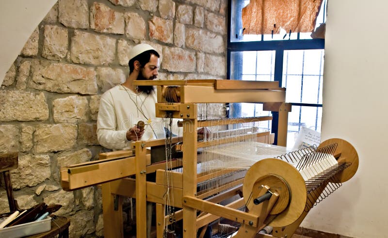 Using weaving machine editorial stock image. Image of used - 19351949