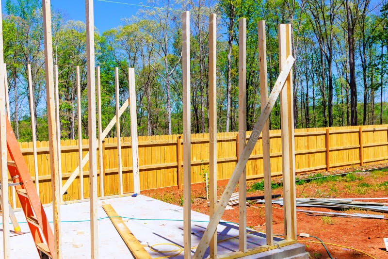 Using Wood Framing To Support Beams Timber a Framing with an Unfinished ...
