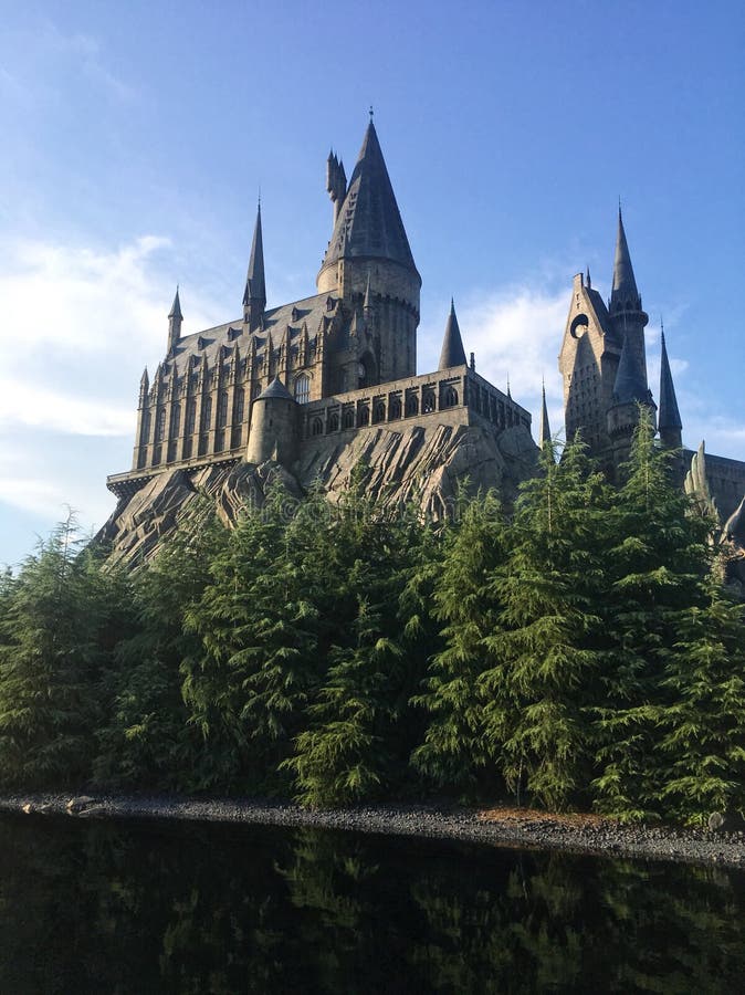 USJ - Harry Potter Castle fotografia editorial. Imagem de agosto ...