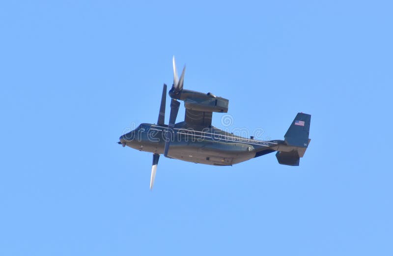 USMC V-22 Osprey editorial stock photo. Image of vehicle - 283869538