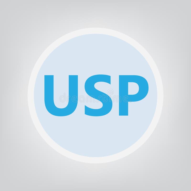 USP Unique Selling Proposition Concept Stock Vector - Illustration of ...