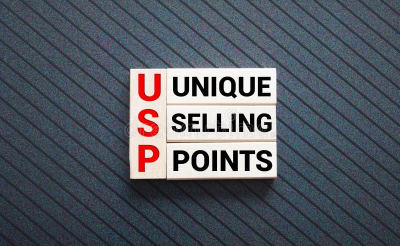 USP -Unique Selling Proposition Text with Keywords on White Board ...