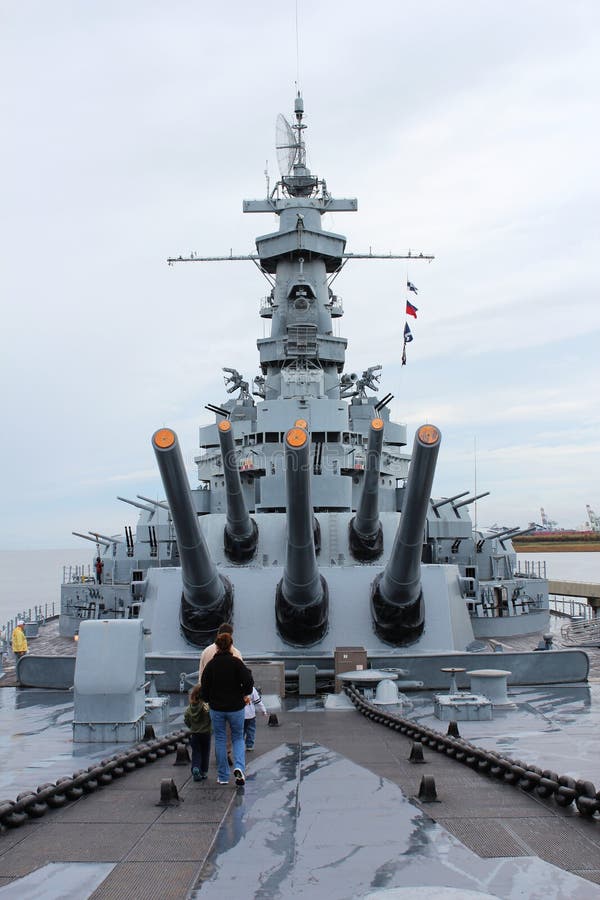 USS Alabama battleship stock photo. Image of cityscape - 89907510