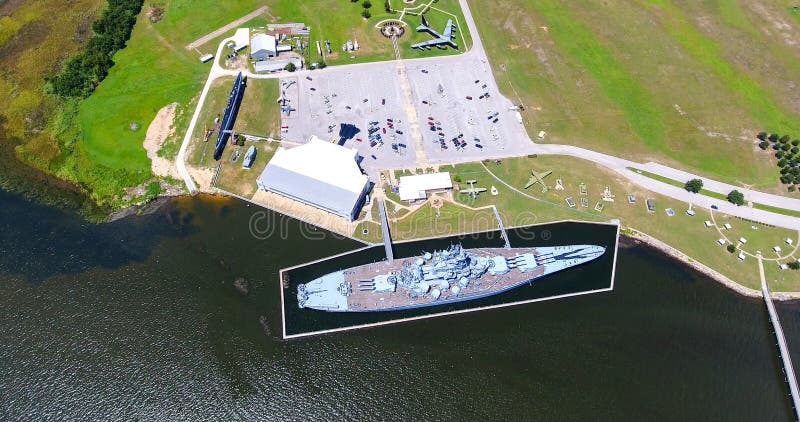 USS Alabama battleship editorial stock image. Image of battleship ...