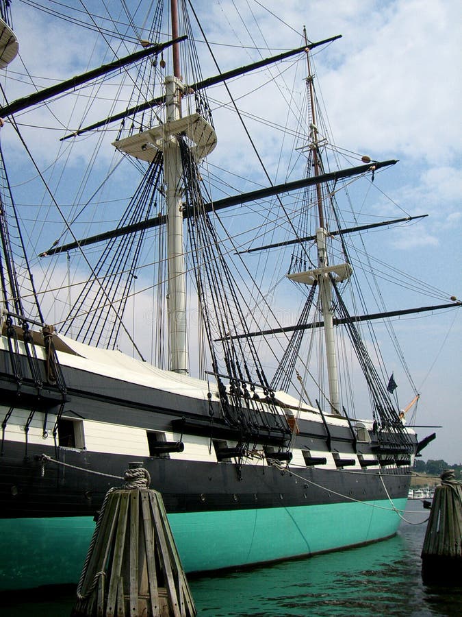 USS Constellation stock photo. Image of tour, cannon, guns - 2690870