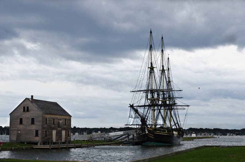 USS Friendship stock image. Image of mast, friendship - 30006537