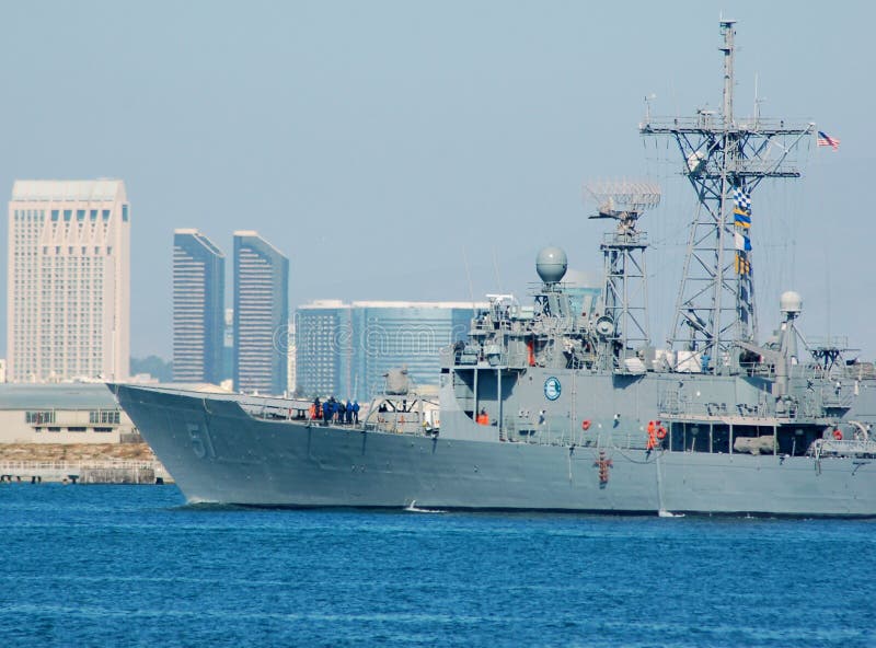 The USS Gary (FFG-51) stock photo. Image of maritime - 15519252