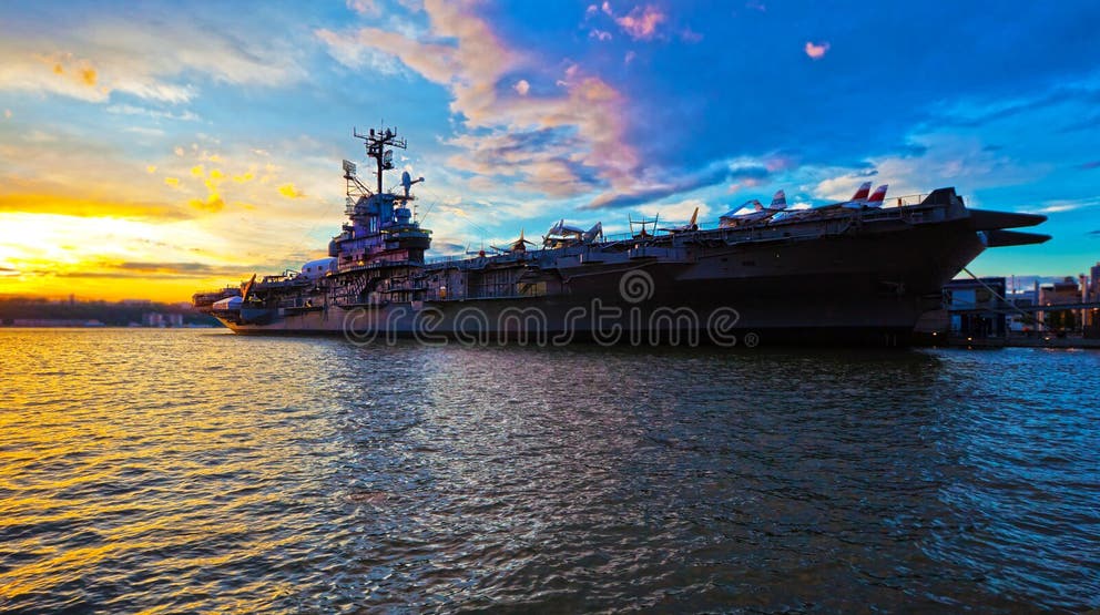 1,096 Uss Intrepid Aircraft Carrier Stock Photos - Free & Royalty-Free ...